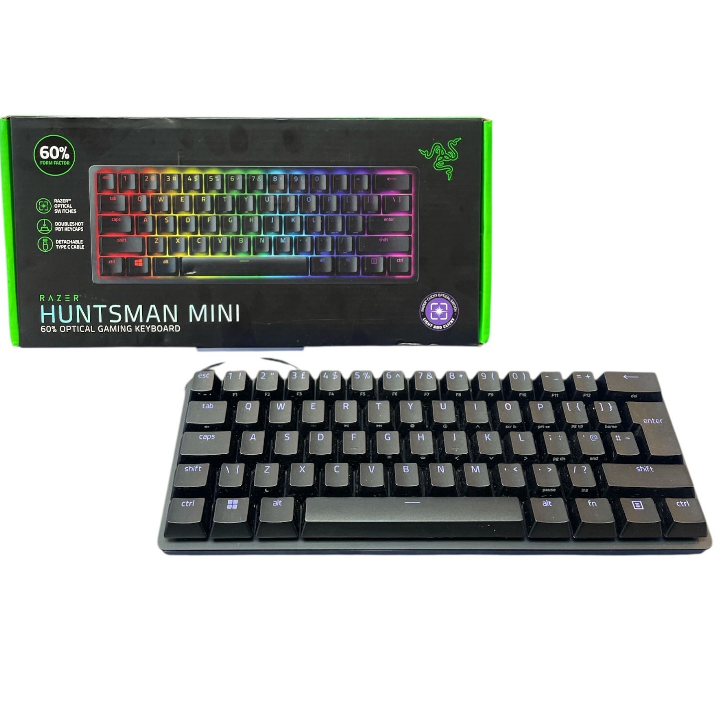 Pre-owned Razor Huntsman Mini 60% Keyboard - Own4Less